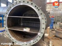 China ​​TEMA AES Exchanger with Expansion Joint, C70600 NACE Tubes for Sour Gas Hydrocrackers for sale
