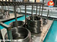China ISO9626 SUS304 Stainless Steel Coiled Capillary Tube For Medical Needle Tubing for sale