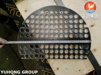 China ASME SA36 Carbon Steel Tube Sheet For Non Pressure Equipment Medium And Low Voltage Equipment for sale