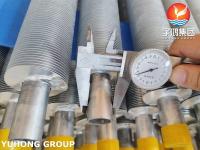 China ASME SA249 Stainless Steel Wound Fin Tube Fin Type L LL KL For Air Cooler for sale