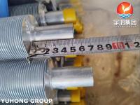 China ASME SA249 Stainless Steel Wound Fin Tube Fin Type L LL KL For Air Cooler for sale