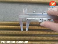 China B359 C44300 C44500 Copper Alloy Low Fin Tube U Bend For Heat Exchangers ASTM B154-16 for sale