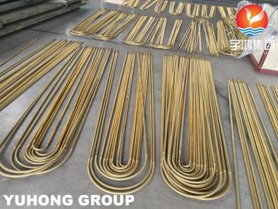 China B359 C44300 C44500 Copper Alloy Low Fin Tube U Bend For Heat Exchangers ASTM B154-16 for sale