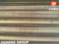 China B359 C44300 C44500 Copper Alloy Low Fin Tube U Bend For Heat Exchangers ASTM B154-16 for sale