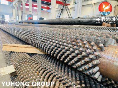 China High Quality ASTM A312 TP316L Studded Tube For Furnaces and Steel Plants for sale