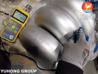 China ASTM A403 WP321-S180 Deg Elbow For Reduce System Pressure Drop for sale