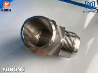 China 316L Hydraulic  Stainless Steel Fitting 90° Elbow for sale