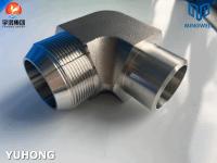 China 316L Hydraulic  Stainless Steel Fitting 90° Elbow for sale