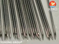 China 21G Lancet Point Injection Needle , Medical Stianless Steel Needle Tube ISO7864 SUS304 for sale