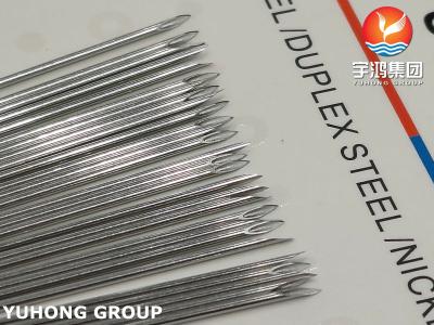 China 21G Lancet Point Injection Needle , Medical Stianless Steel Needle Tube ISO7864 SUS304 for sale