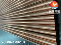 China 10*0.7MM Copper Coated Bundy Tube , Copper Brazed Double-Wall Low Carbon Steel Tube For Auto Parts for sale