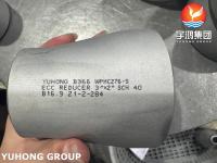 China ASTM B366 N10276 ECC Reducer High Purity Medium Delivery Pipelines for sale