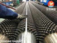 China Alloy Steel ASME SA335 P9 Seamless Studded Fin Tube For Heater for sale