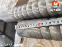 China ASTM A312 TP310S Corrugated Stainless Steel Heat Exchanger Tube for sale