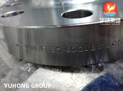 China ASTM A182  ASME SA182 F347L Weld Neck RF Forged Flange For Supercritical Boilers for sale