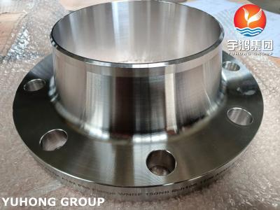 China Super Duplex 2507 Flange ASTM A182 F53 UNS S32750 Super Duplex Weld Neck Flange for sale
