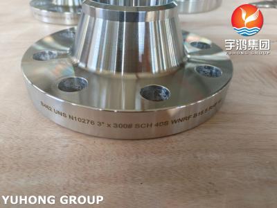 China ASTM B462 Hastelloy C276 Nickel Alloy UNS N10276 Weld Neck Flange WNRF for sale