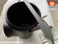 China ASTM A234 WP11 CL2 Alloy Steel Reducing Tee ASME B16.9 Buttweld Pipe Fittings for sale