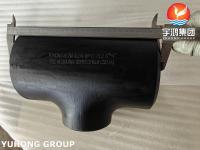 China ASTM A234 WP11 CL2 Alloy Steel Reducing Tee ASME B16.9 Buttweld Pipe Fittings for sale