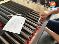 China ASME SA213 T22 Alloy Steel HFW Serrated Finned Tubes For Refineries Projects for sale