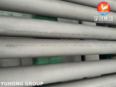 China EN 10216-5 1.4462 UNS32205 Duplex Stainless Steel Seamless Pipe D3/T3 European Standard for sale