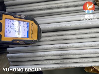 China ASTM A213 TP321 1.4541 S32100 Stainless Steel Heat Exchanger Tube Pickled Annealed for sale