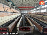 China ASTM A213 T11 Alloy Steel Seamless Tube HFW Serrated Fin Tube For Oil And Refinery for sale