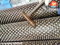 China SS304 Stainless Steel Stud Fin Tube High Frequency Welded HFW For Steam Generator for sale