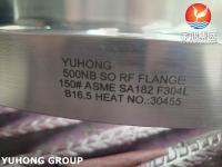 China SA182 F304L Stainless Steel Slip On Flange Blind Flange RF FF For High Temperature Service for sale
