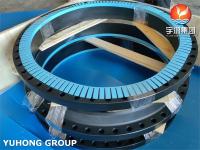 China ASTM A105 Carbon Steel Weldneck Flange - B16.47 Series B, Class 300/600, Pipe Connection for sale