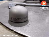 China ASTM A815 UNS S32750 Stainless Steel Cap Fittings for High Pressure for sale