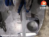 China ASTM A815 UNS S32750 Stainless Steel Cap Fittings for High Pressure for sale