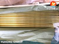 China B111 C44300 Admiralty Brass Seamless Tube, Widely Used In Condenser And Heat Exchanger for sale