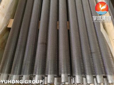 China ASME SA192 Serrated Fin Tube For Waste Heat Ecovery System Gas Cooler for sale