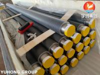 China ASTM A335 P9 Spiral Finned Tube For Heat Transfer Equipments for sale