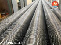 China ASTM A106 GR.B Carbon Steel Seamless Pipe Solid Fin tube For Furnace for sale