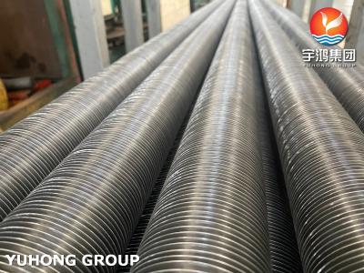 China ASTM A106 GR.B Carbon Steel Seamless Pipe Solid Fin tube For Furnace for sale