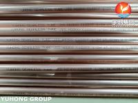 China JIS H3300 C1220T Seamless Copper Alloy Tube For HVAC systems for sale