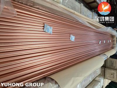 China JIS H3300 C1220T Seamless Copper Alloy Tube For HVAC systems for sale
