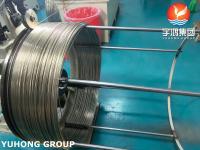China SUS304 Coiled Stainless Steel Medical Capillary Tubing For Injection Needle Tubes ISO9626 for sale