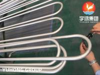 China ASTM B444 Alloy 625 U-Bend Tubes Custom Sizes for Condensers Offshore Oil Gas Systems for sale