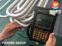 China ASTM B444 Alloy 625 U-Bend Tubes Custom Sizes for Condensers Offshore Oil Gas Systems for sale