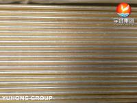 China B111 C44300 Seamless Copper Alloy Tube For Air Cooler Ship Condensers for sale