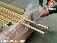 China B111 C44300 Seamless Copper Alloy Tube For Air Cooler Ship Condensers for sale