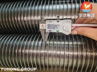 China ASTM A335 P22 HFW Serrated Fin Tube 11-13Cr for Heat Exchangers for sale