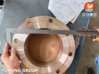 China ASTM B283 C70620 Copper Nickel Alloy Flange for Chemical Industry for sale