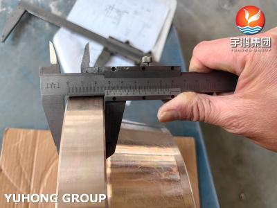 China ASTM B283 C70620 Copper Nickel Alloy Flange for Chemical Industry for sale