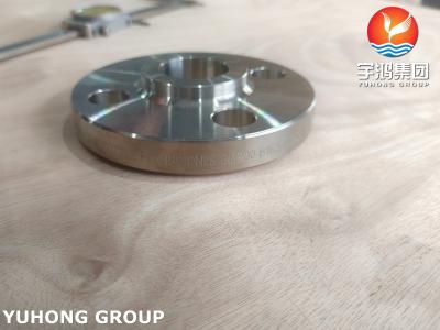 China ASTM A182 F316Ti / UNS S31635 Stainless Steel Slip On Flange B16.5 SORF Flange for sale