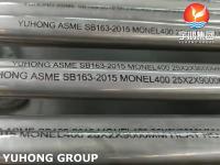 China ASME SB163 MONEL 400 (UNS N04400) Nickel Alloy Seamless Tube for Heat Exchanger and Condenser for sale