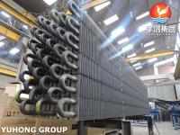 China ASTM A106 Gr.B Seamless Carbon Steel Pipe Square H Type Fin Tube For Radiator for sale
